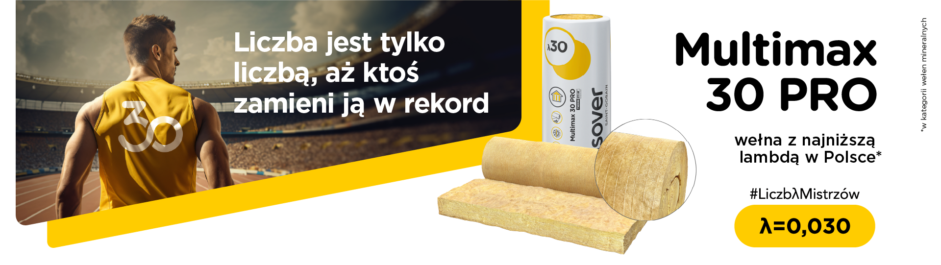 ISOVER Multimax 30 PRO - wełna z najniższą lambdą na rynku | Isover - izolacja wełną mineralną